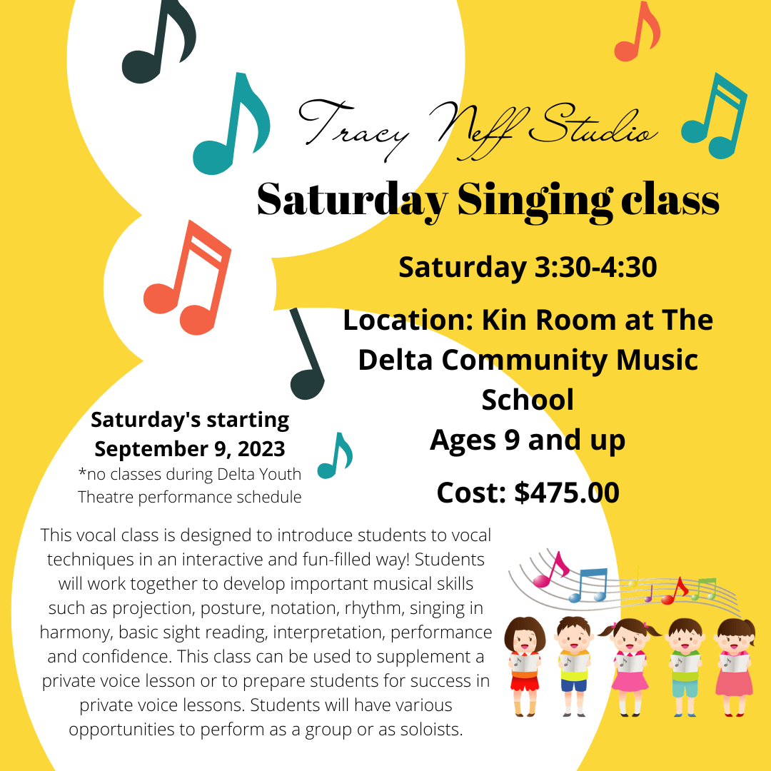 Saturday Singing Class 2023 – Delta Community Music School